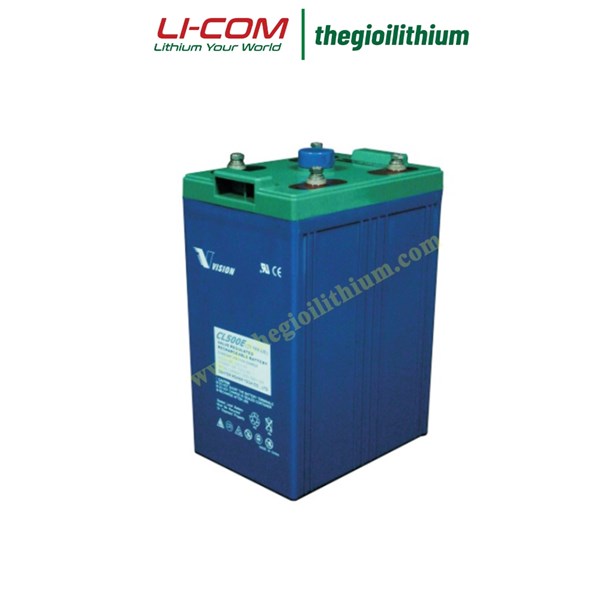 Ắc quy lưu trữ cho điện lực 2V, 500Ah CL500E » Thế Giới Pin Lithium™
