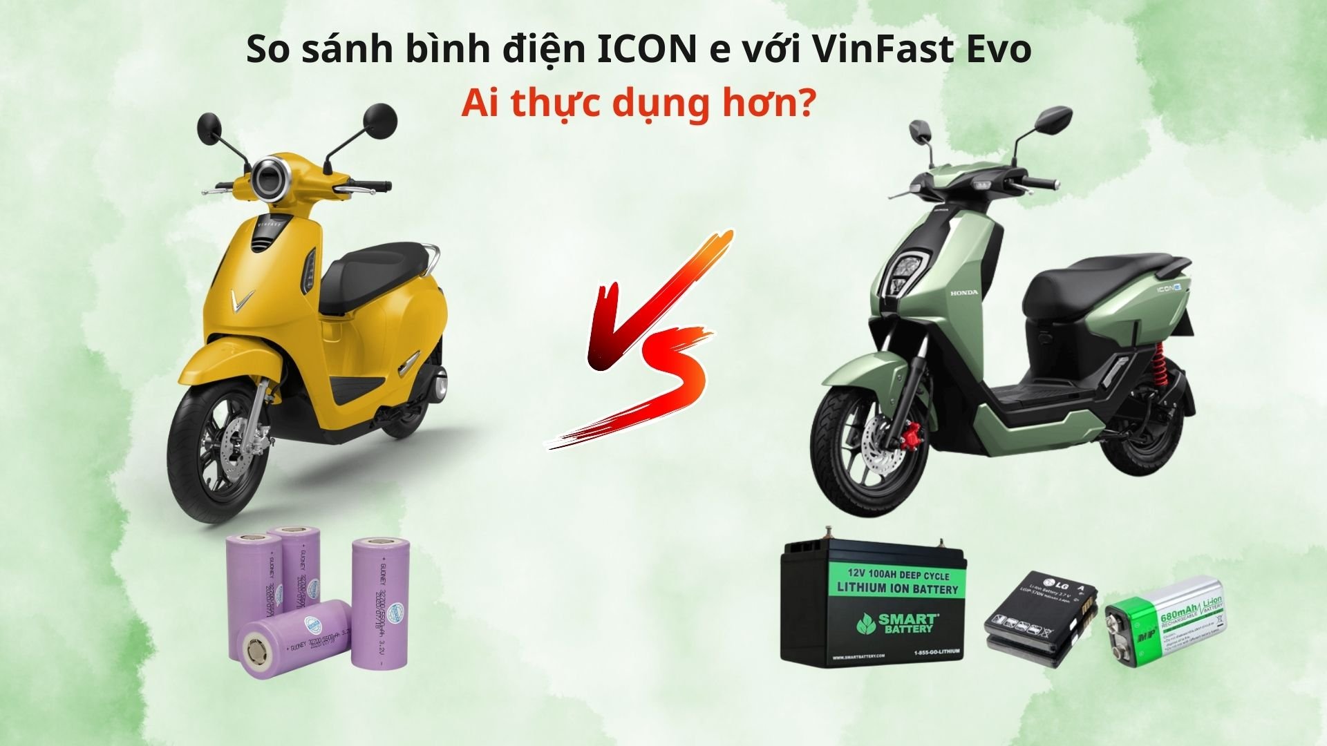 So Sánh Chi Tiết Pin Xe Điện VinFast Evo Grand vs Honda ICON e: - Nên ...