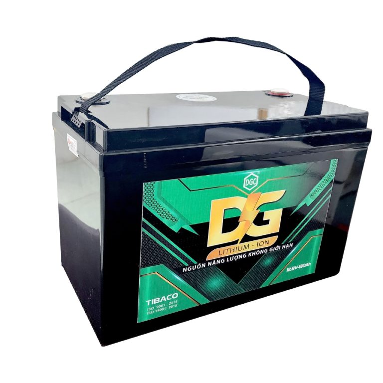Pin lithium 12V 130Ah DGLI-121300 cho xe điện và lưu trữ solar » Thế ...